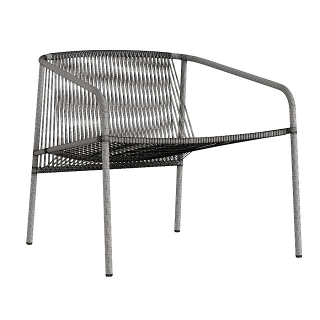 Lookout Outdoor Lounge Chair 3D Model in Stool 3DExport