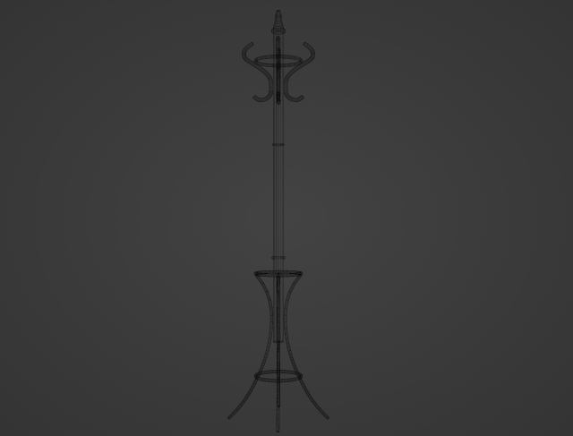 Clothes Hanger 3D Model in Other 3DExport