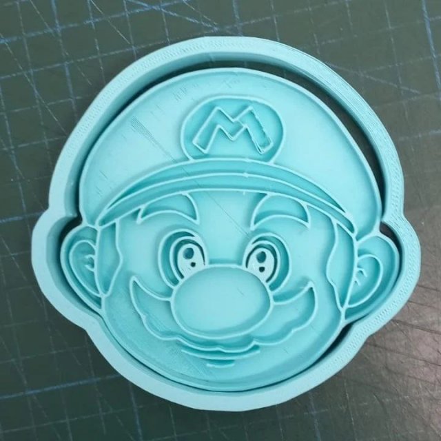 PACK 12 COOKIE CUTTER SUPER MARIO BROS 3D Print Model in Child 3DExport