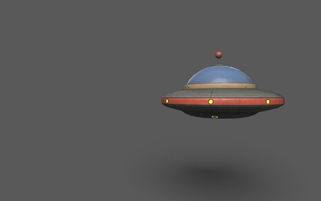 Ufos Ships 3D Model in Game Assets 3DExport
