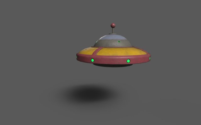 Ufos Ships 3D Model in Game Assets 3DExport