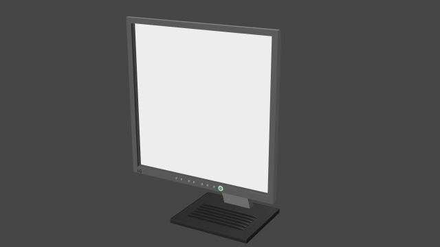 Pc monitor 3D Model in Computer 3DExport