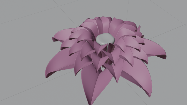 Flower model V2 3D Model in Flowers 3DExport