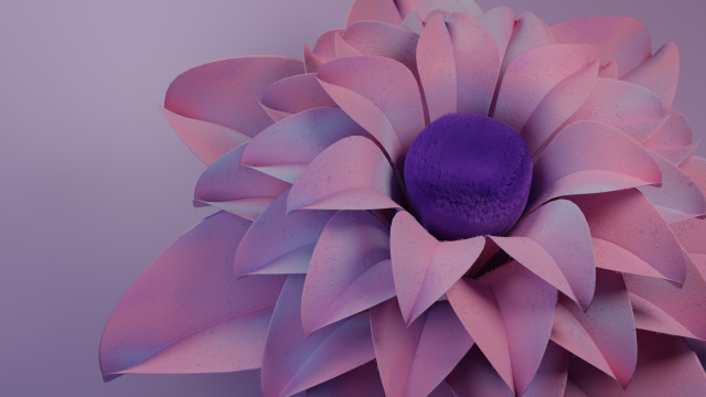 Flower model V2 3D Model in Flowers 3DExport