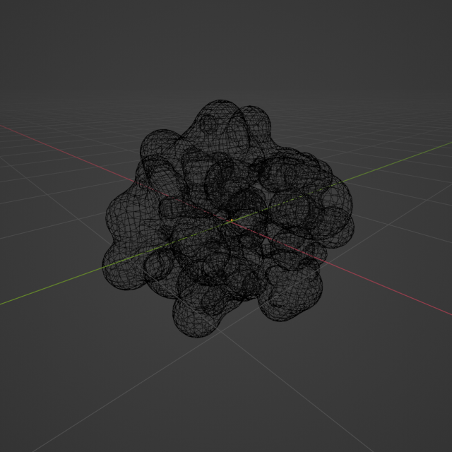 Abstract Blob 3D Model in Sculpture 3DExport