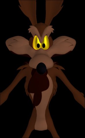 Willie the Coyote and Ralph the Wolf 3D Model in Cartoon 3DExport