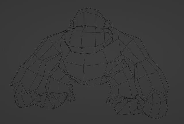 Donkey Kong Classic in Nintendo 64 style Low-poly 3D Model in Cartoon ...