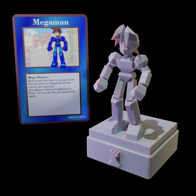 Chess Pieces Mario 64 Star Fox 64 Megaman Kirby and Castlevania LoD for ...