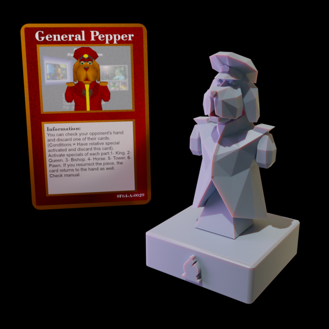 Chess Pieces Mario 64 Star Fox 64 Megaman Kirby and Castlevania LoD for ...