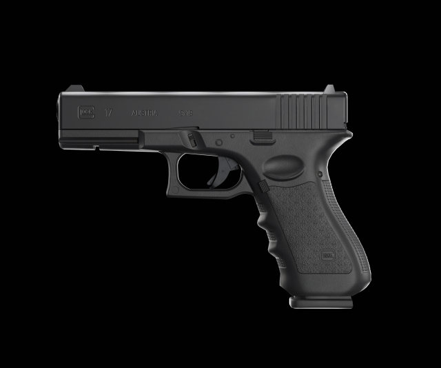 Glock 17 Pistol 3D Model in Pistol 3DExport