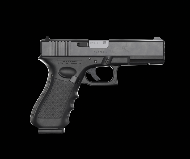 Glock 17 Pistol 3D Model in Pistol 3DExport