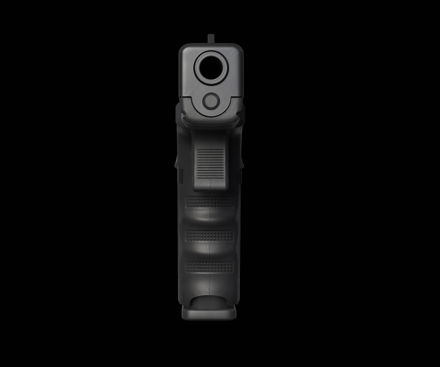 Glock 17 Pistol 3D Model in Pistol 3DExport