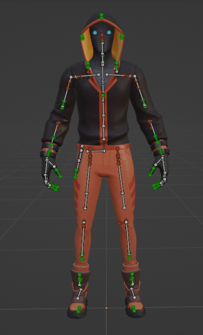 Absenz 3D Model in Fantasy 3DExport