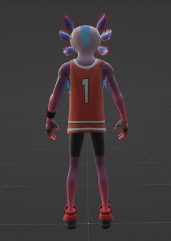 Axo 3D Model in Fantasy 3DExport