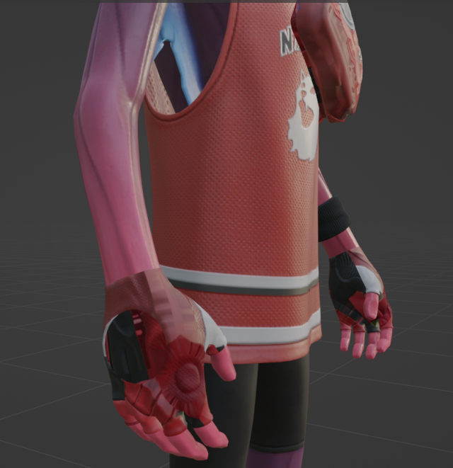 Axo 3D Model in Fantasy 3DExport