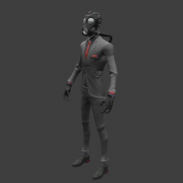 Chaos Agent - Fortnite 3D Model in Fantasy 3DExport