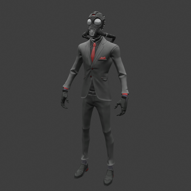 Chaos Agent - Fortnite 3D Model in Fantasy 3DExport