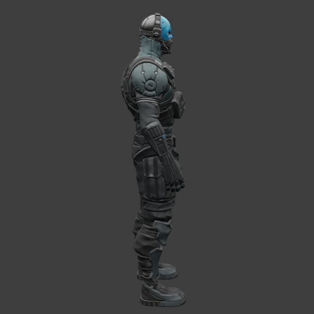 Cobalt - Fortnite 3D Model in Fantasy 3DExport