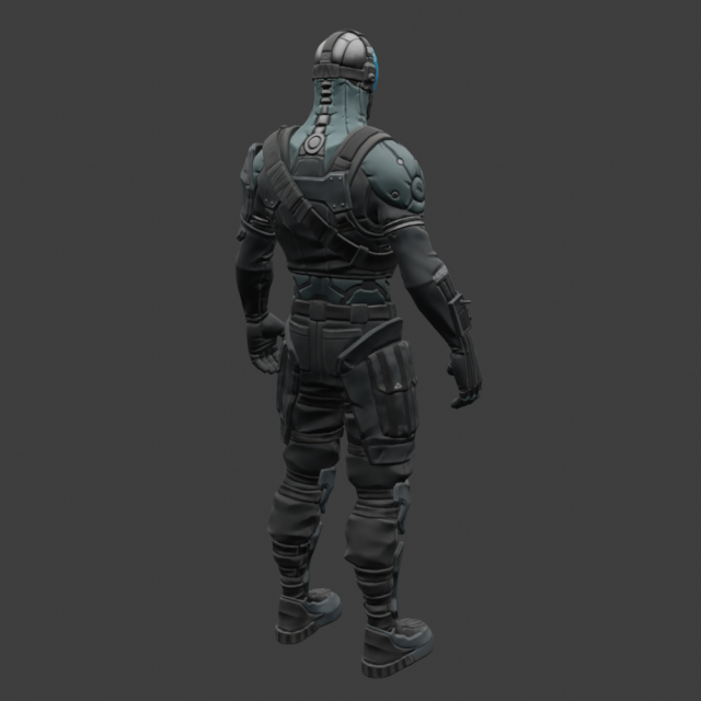 Cobalt - Fortnite 3D Model in Fantasy 3DExport