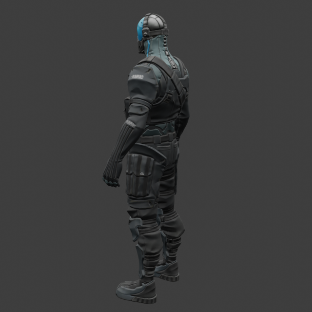 Cobalt - Fortnite 3D Model in Fantasy 3DExport