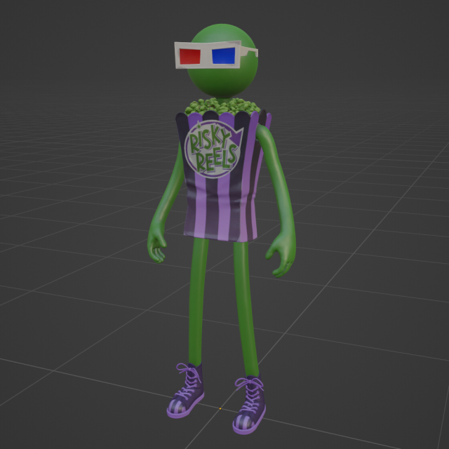 Kernel Poppy - Fortnite 3D Model in Fantasy 3DExport