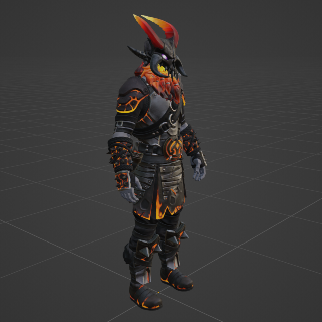 Molten Ragnarock - Fortnite 3D Model in Fantasy 3DExport