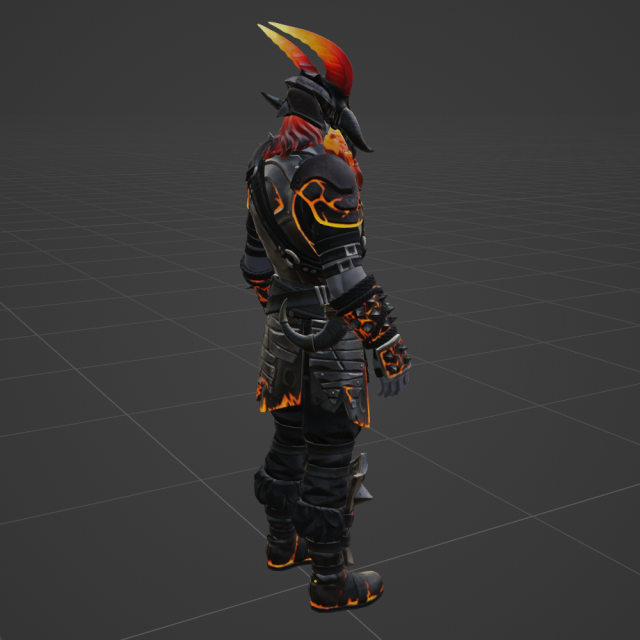 Molten Ragnarock - Fortnite 3D Model in Fantasy 3DExport