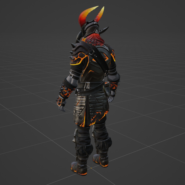 Molten Ragnarock - Fortnite 3D Model in Fantasy 3DExport