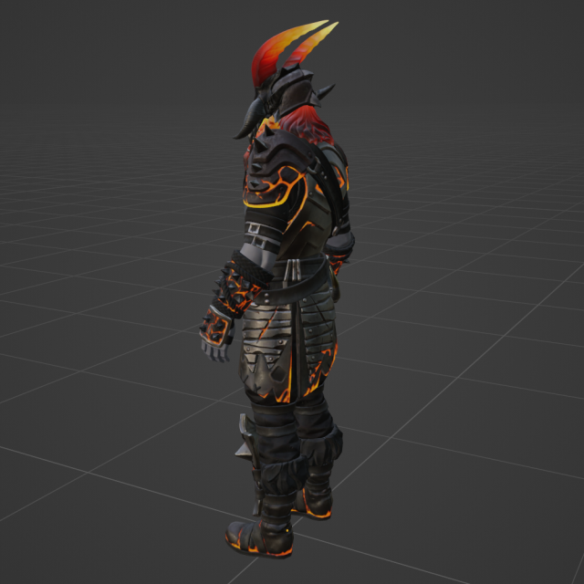 Molten Ragnarock - Fortnite 3D Model in Fantasy 3DExport