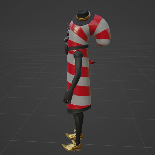 Mr Dappermint - Fortnite Modèle 3D in Fantasme 3DExport