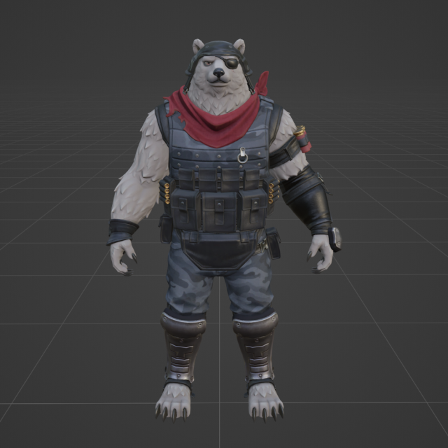 Polar Patroller - Fortnite 3D Model in Fantasy 3DExport