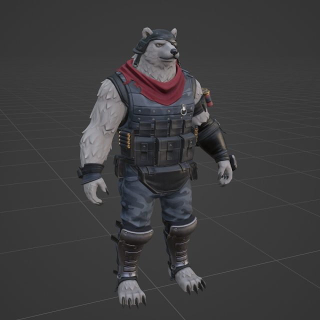 Polar Patroller - Fortnite 3D Model in Fantasy 3DExport
