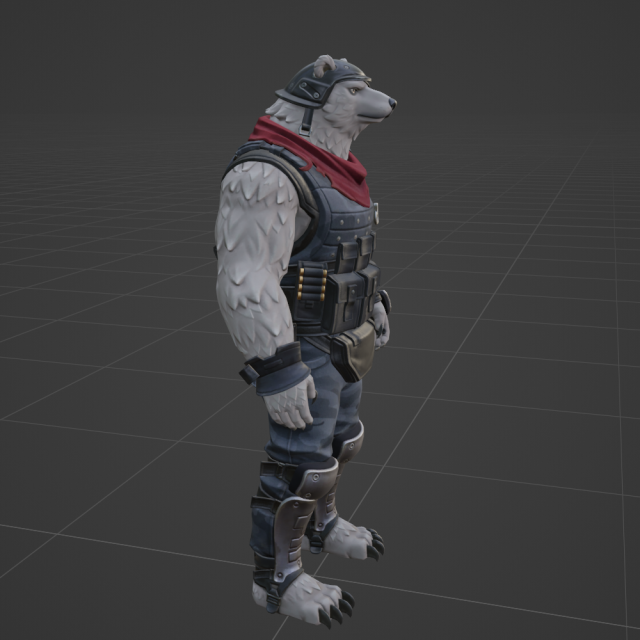 Polar Patroller - Fortnite 3D Model in Fantasy 3DExport
