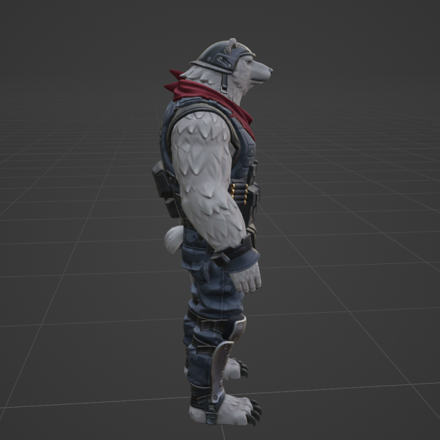 Polar Patroller - Fortnite 3D Model in Fantasy 3DExport