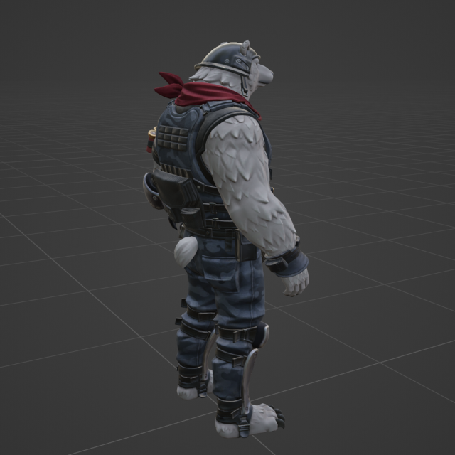 Polar Patroller - Fortnite 3D Model in Fantasy 3DExport