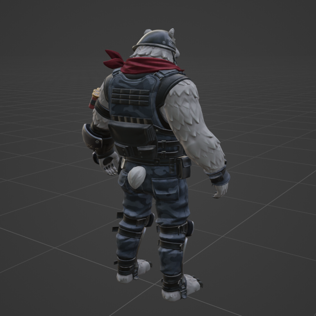 Polar Patroller - Fortnite 3D Model in Fantasy 3DExport