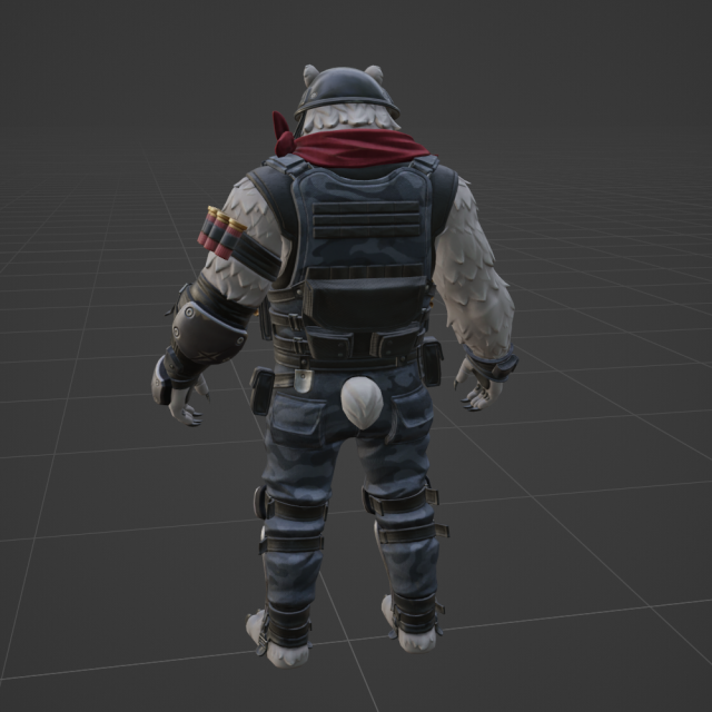 Polar Patroller - Fortnite 3D Model in Fantasy 3DExport