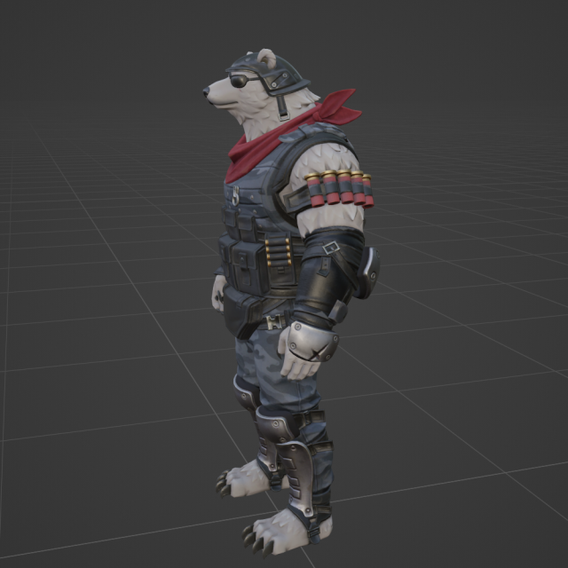 Polar Patroller - Fortnite 3D Model in Fantasy 3DExport