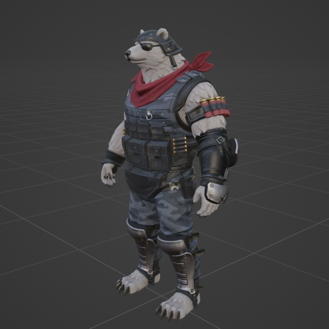 Polar Patroller - Fortnite 3D Model in Fantasy 3DExport