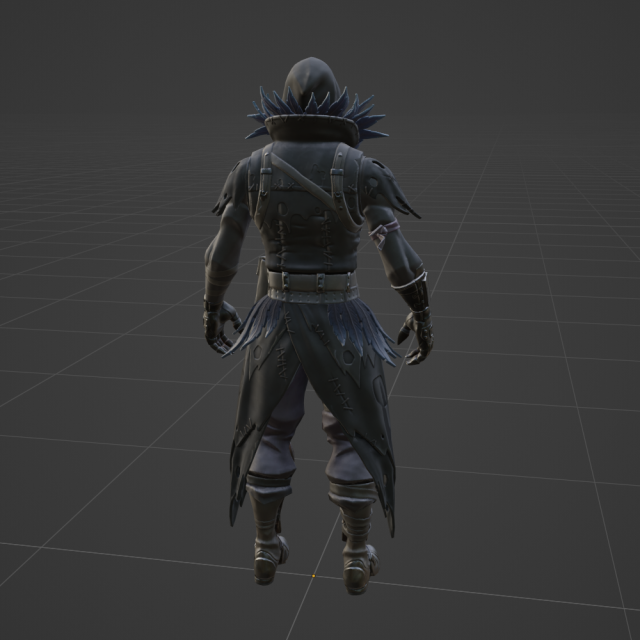 Raven - Fortnite 3D Model in Fantasy 3DExport