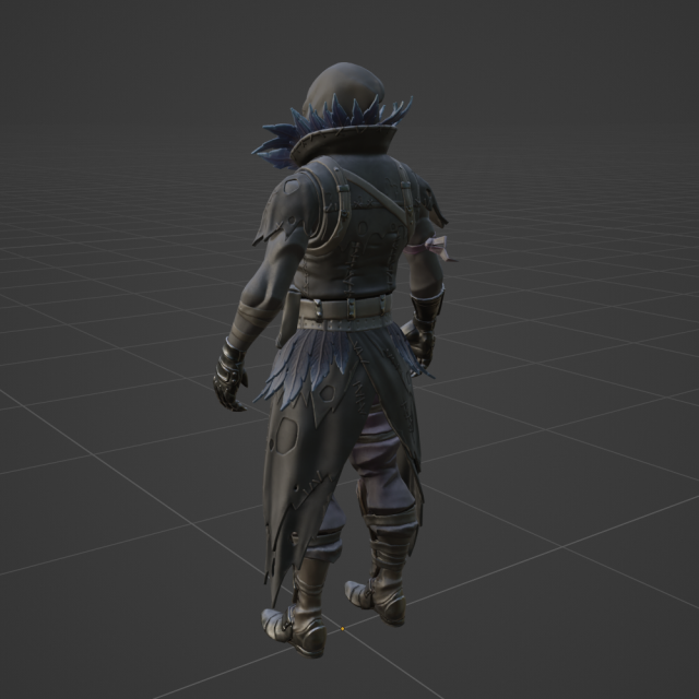 Raven - Fortnite 3D Model in Fantasy 3DExport