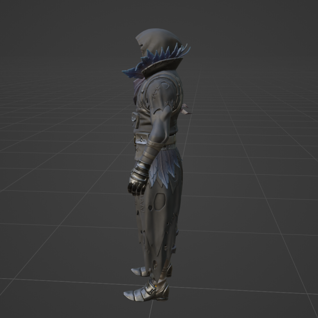 Raven - Fortnite 3D Model in Fantasy 3DExport