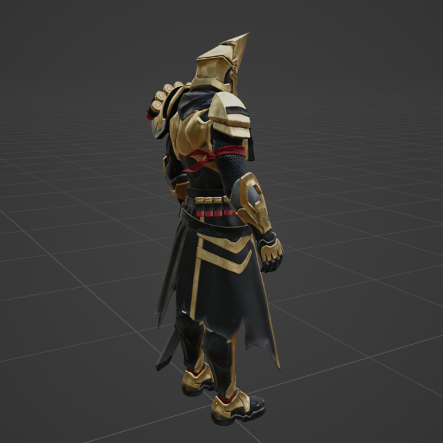 Ultima Knight - Fortnite 3D Model in Man 3DExport