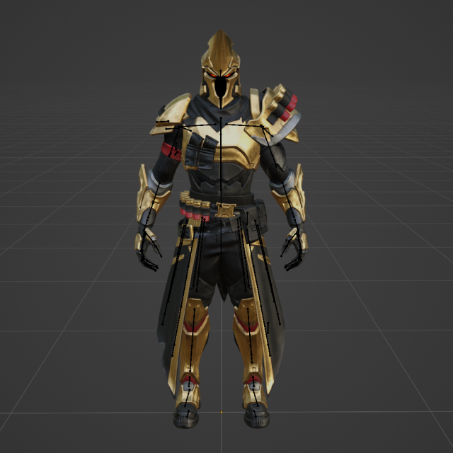 Ultima Knight - Fortnite 3D Model in Man 3DExport