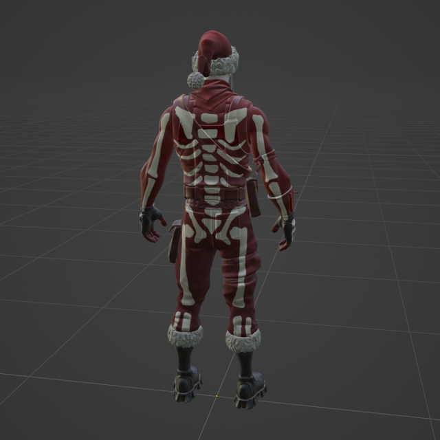 Yule Trooper - Fortnite 3D Model in Man 3DExport