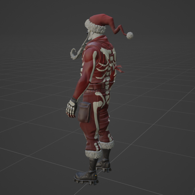 Yule Trooper - Fortnite 3D Model in Man 3DExport