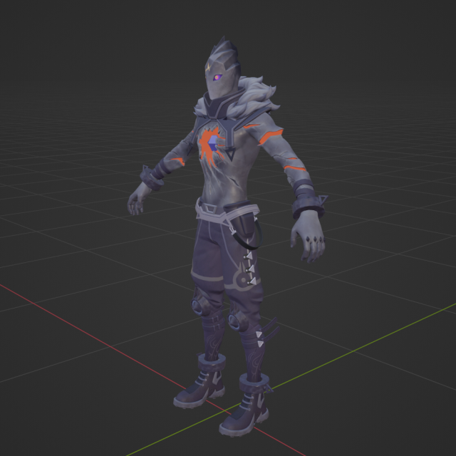 Core Knight Talus - Fortnite 3D Model in Fantasy 3DExport