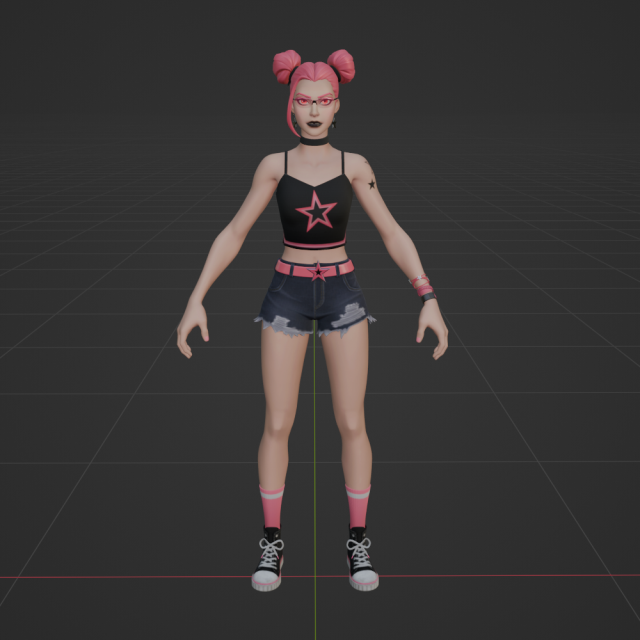 Surf Witch - Fortnite 3D Model in Woman 3DExport