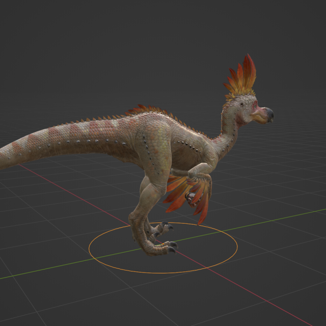 Kulu Ya Ku - Monster Hunter World 3D Model in Monster 3DExport