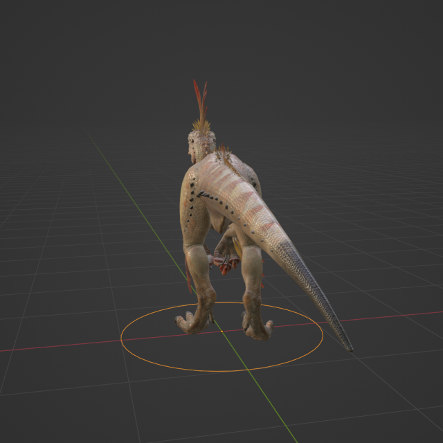 Kulu Ya Ku - Monster Hunter World 3D Model in Monster 3DExport